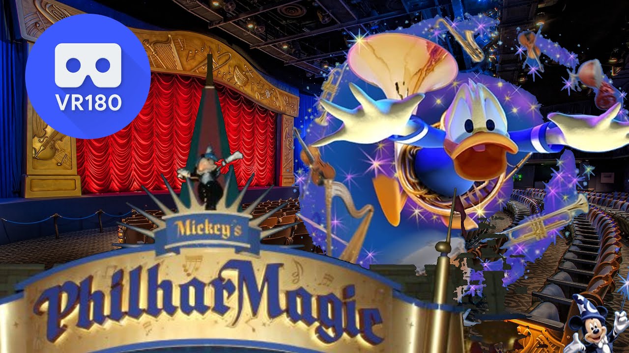 Philharmagic at Magic Kingdom in 3D VR180 - YouTube