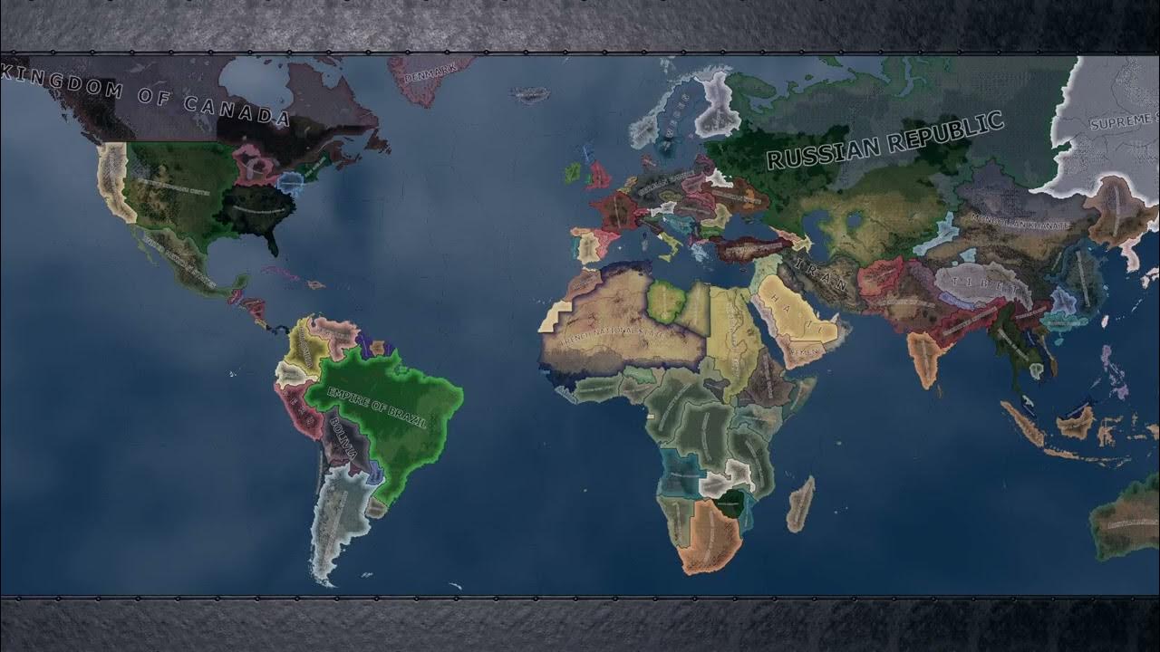 HOI4 Kaiserredux Timelapse - YouTube