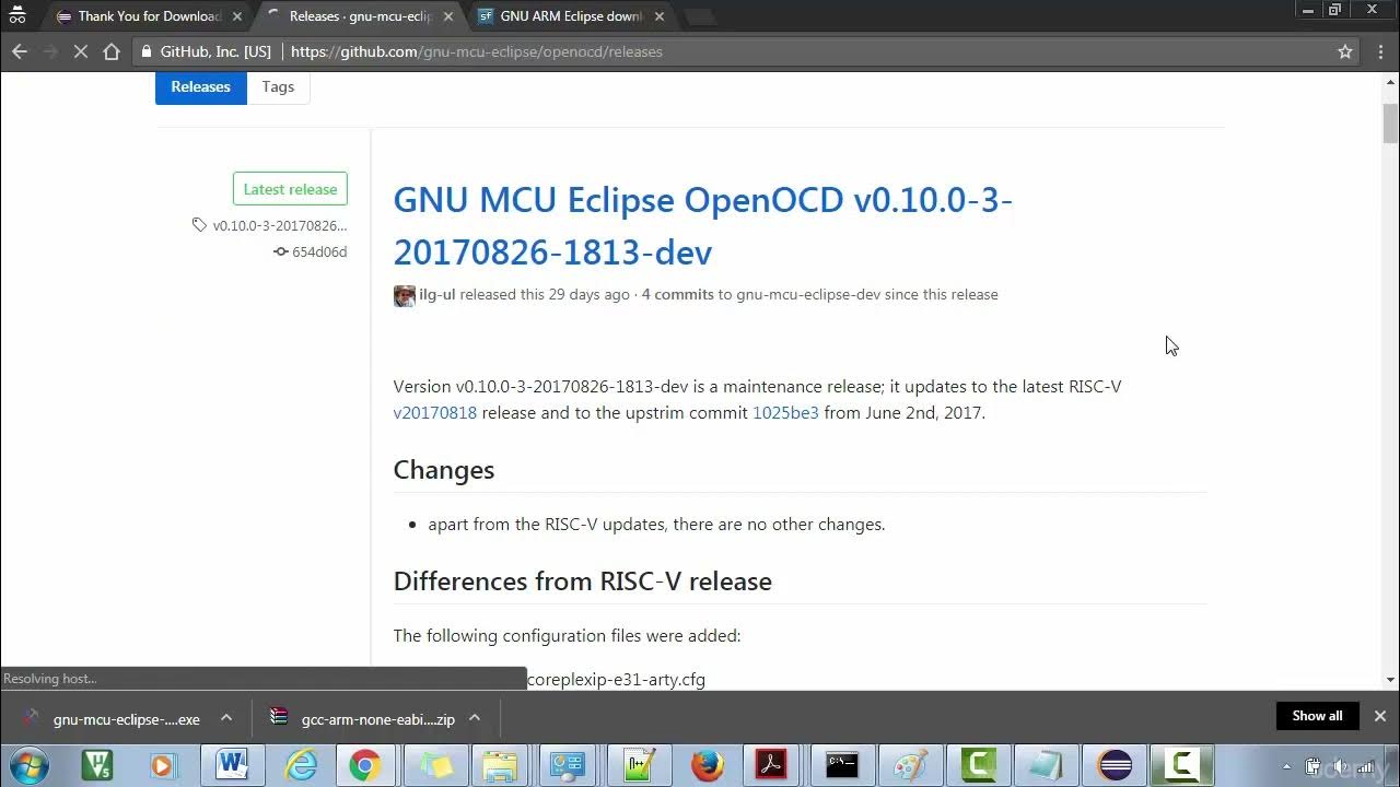 7 Download and Install OpenOCD - YouTube