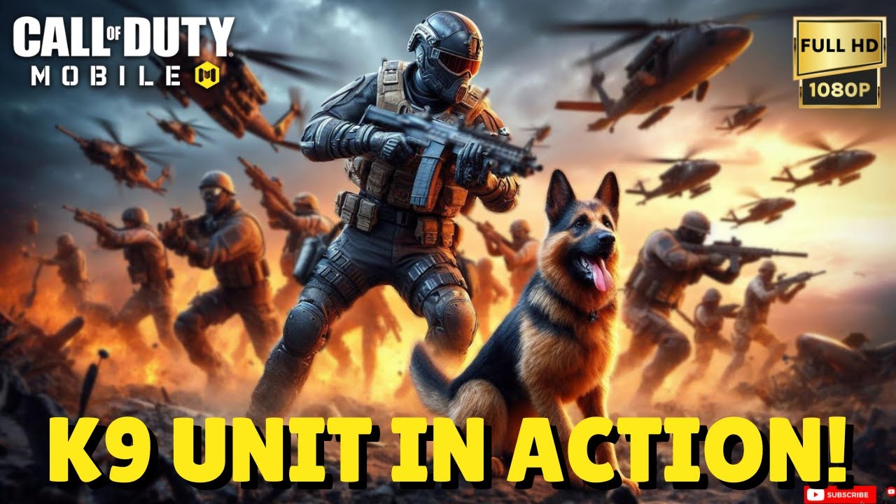 I Tried The NEW K9 Unit in CODM Battle Royale! #battleroyale #cod #codm ...