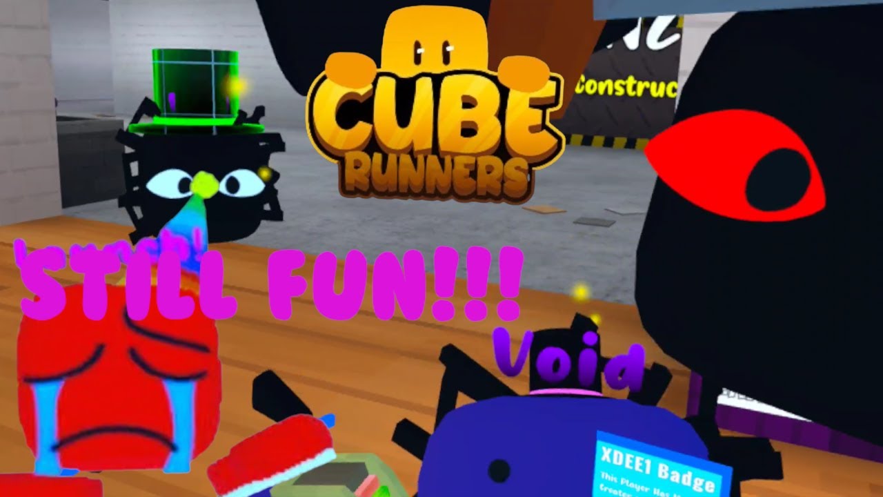 CUBE RUNNERS Still Awsome Playing Horror Mode - YouTube