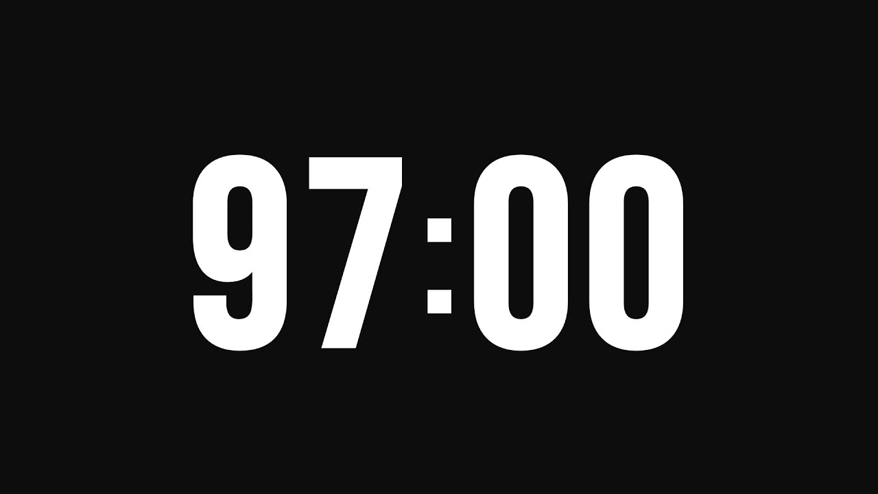 97 Minute Timer - YouTube