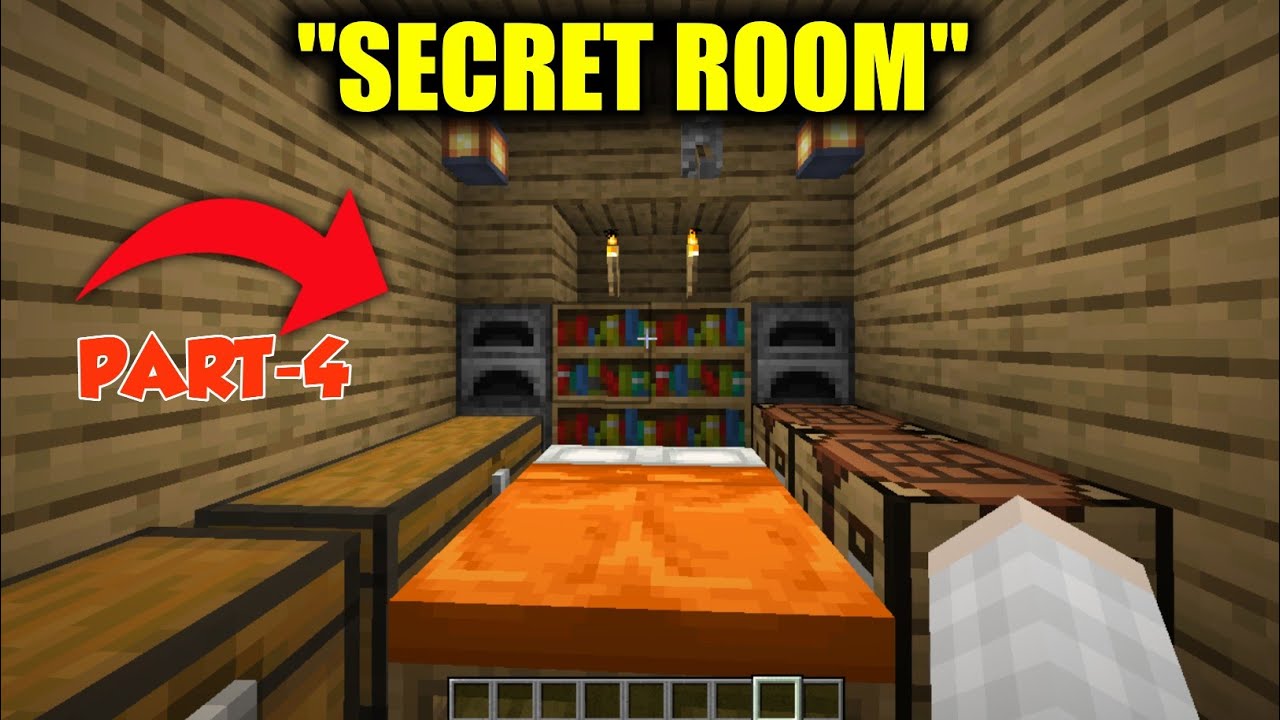 Minecraft - "SECRET ROOM"🏠 Episode-4 (Tutorial) - YouTube