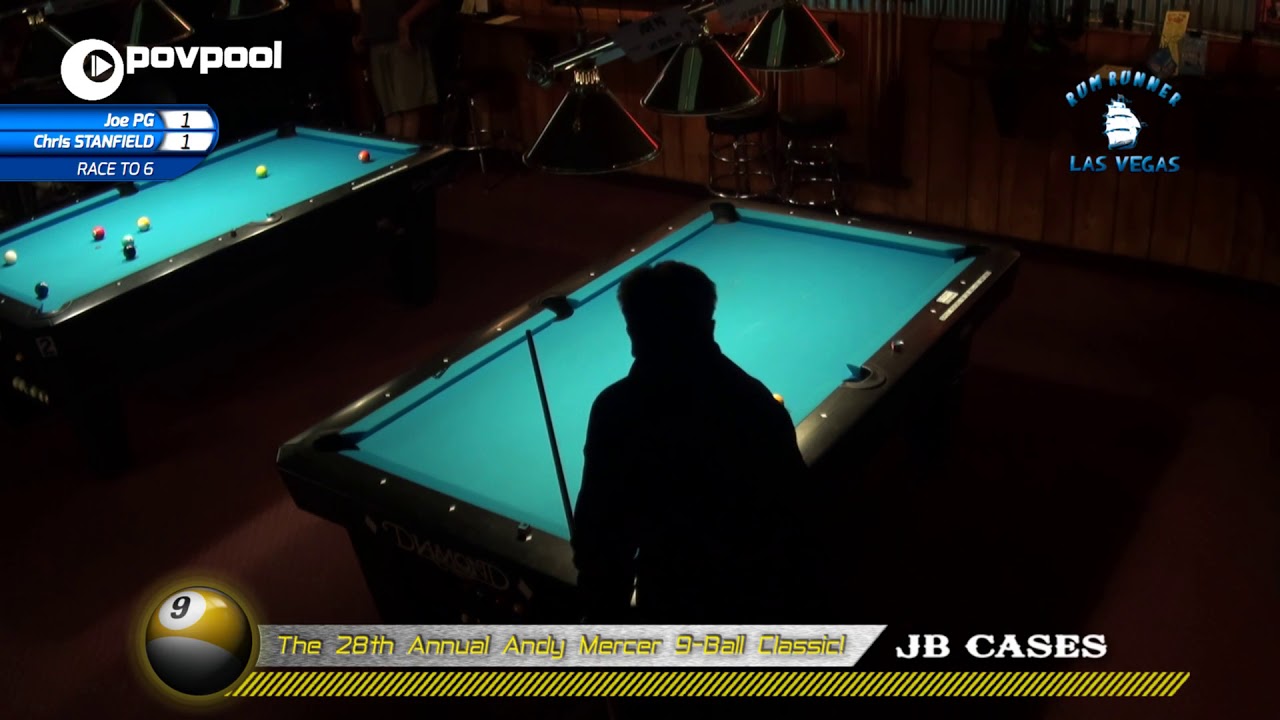 #5 - Joe PG vs Chris STANFIELD - 2018 Andy Mercer 9-Ball Classic! - YouTube