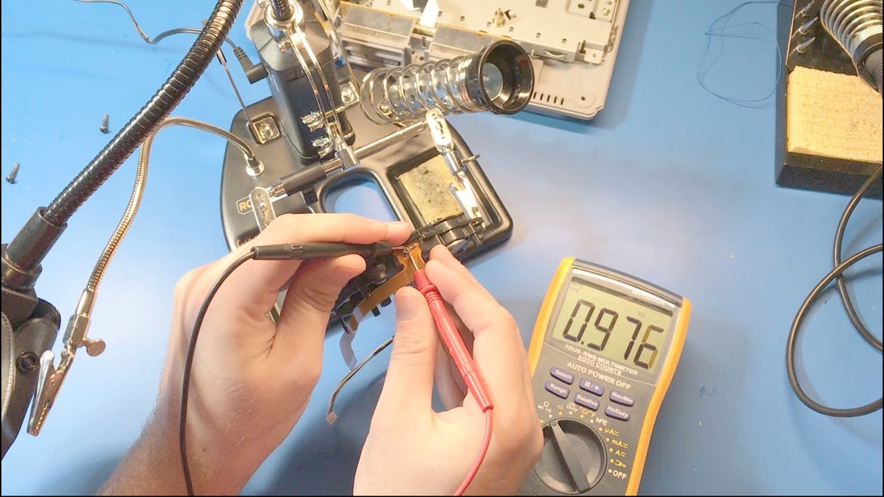 PS1 Mod Chip Install and laser fix - YouTube