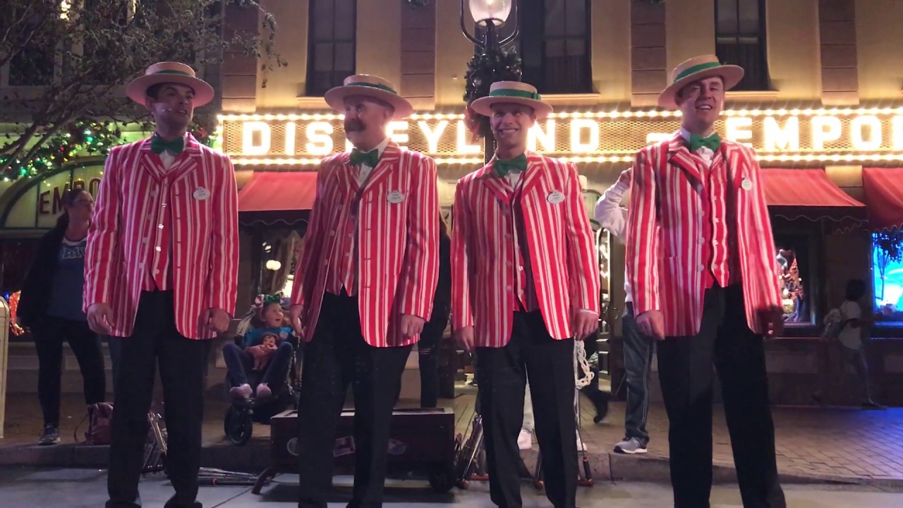 The Dapper Dans of Disneyland - 11/24/19 "Santa Claus is Comin' to Town ...
