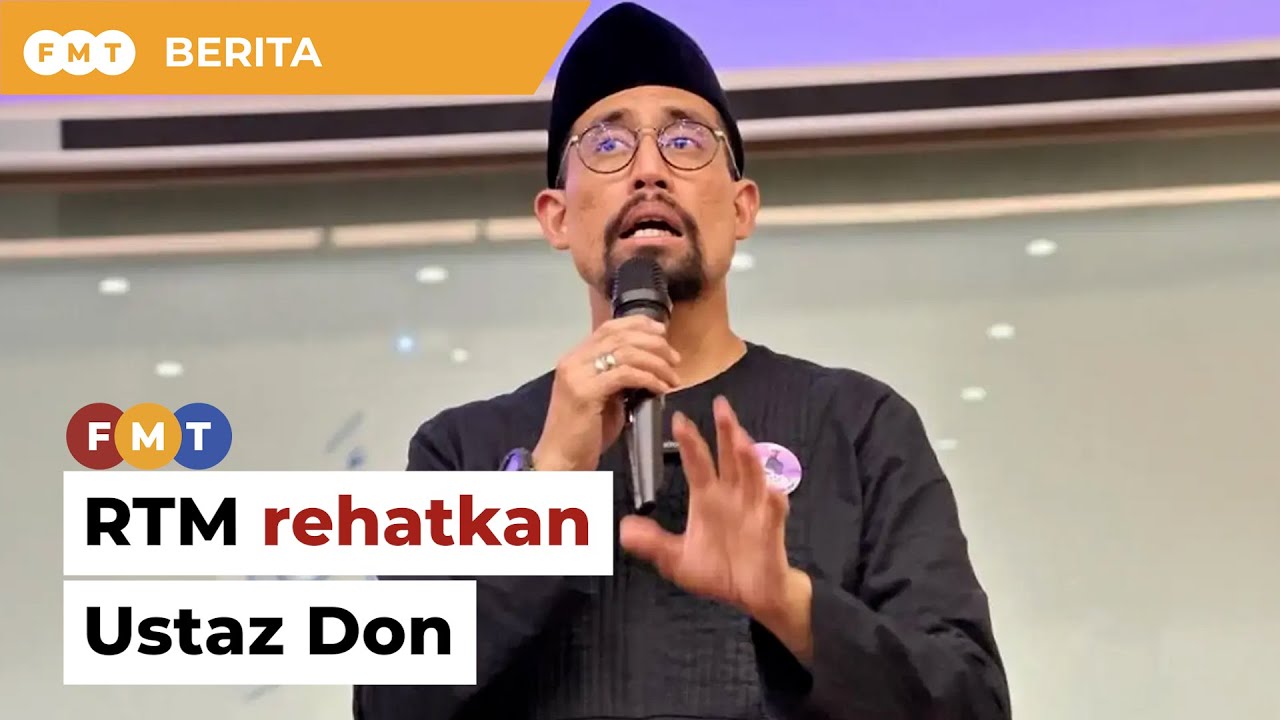 RTM ‘rehatkan’ ustaz Don daripada program Salam Baitullah - YouTube