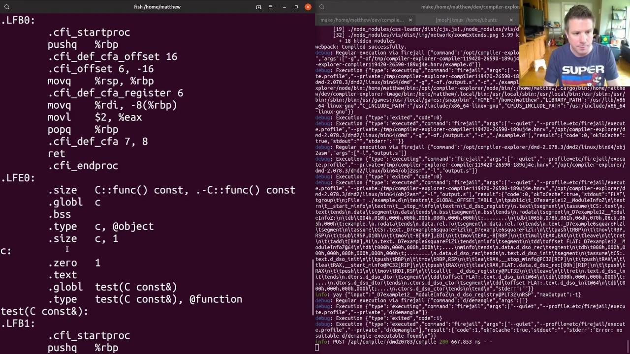 Live Streaming Compiler Explorer Bug Fixing Youtube