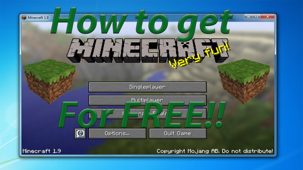 How to get the Full Version of Minecraft for FREE W/ Multiplayer 2017 ...