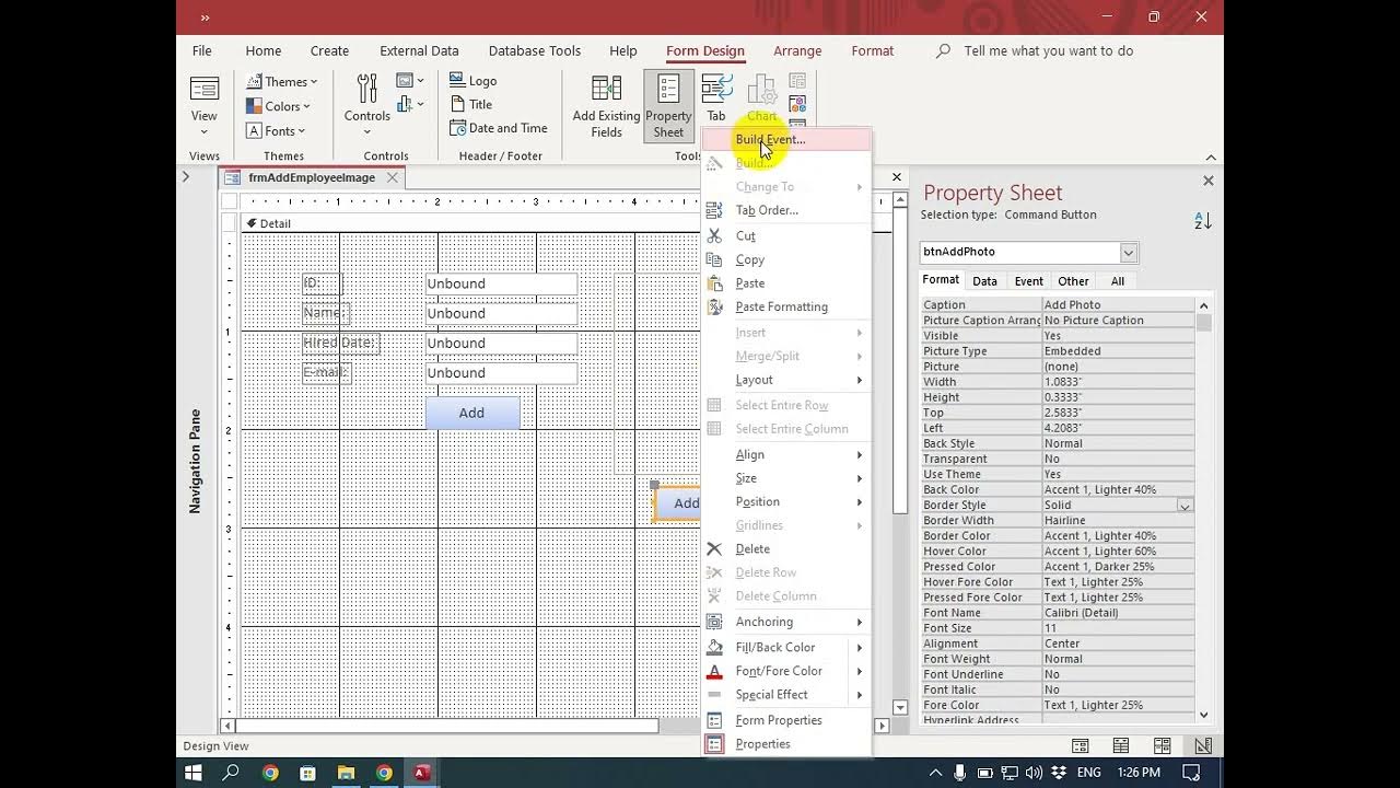Lesson 11 - Adding Image to Recordset - YouTube