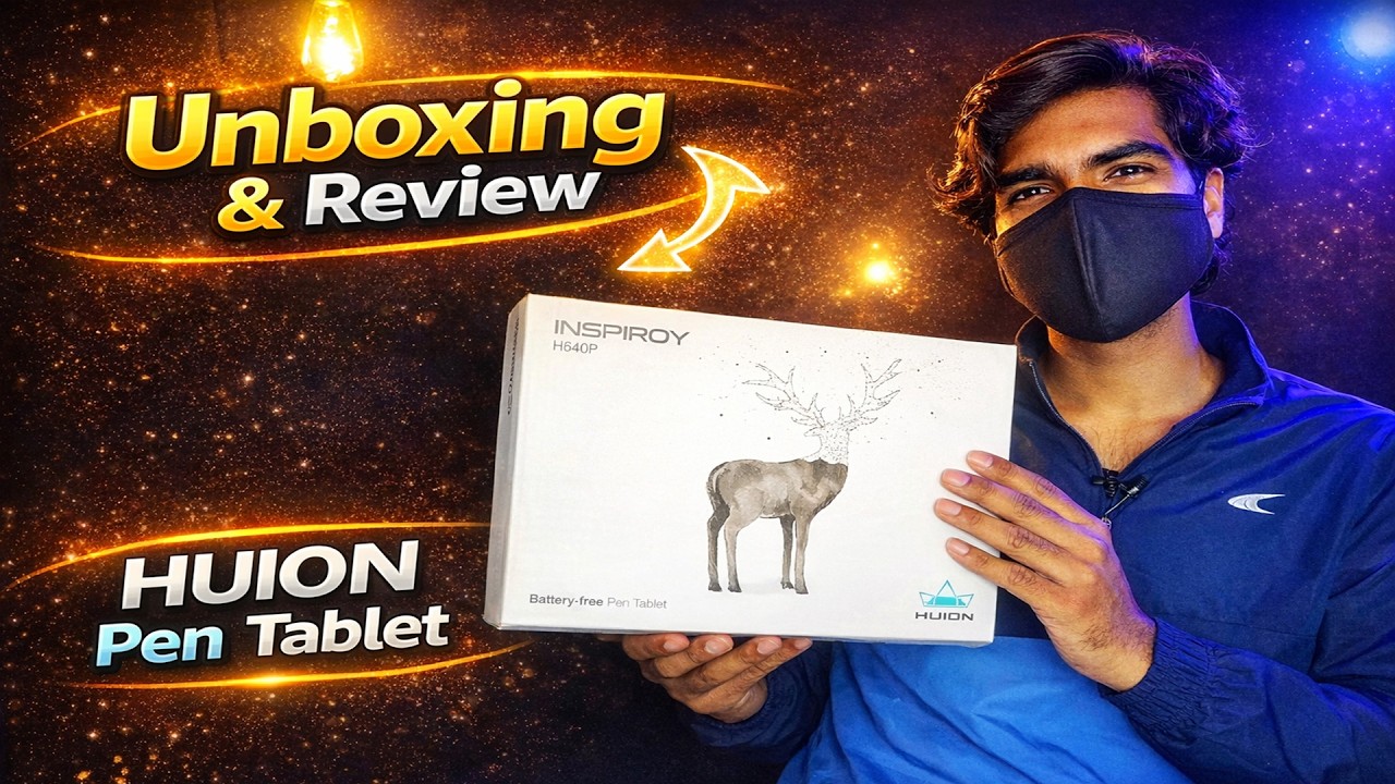 Huion Inspiory H640P - Budget Pen Tablet | UNBOXING & Full Detailed ...