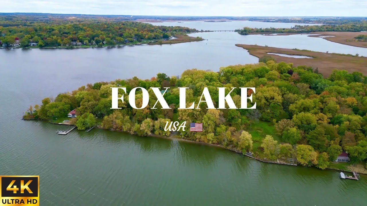 Fox Lake's islands | Illinois, USA | Cinematic Drone Video [4k] - YouTube