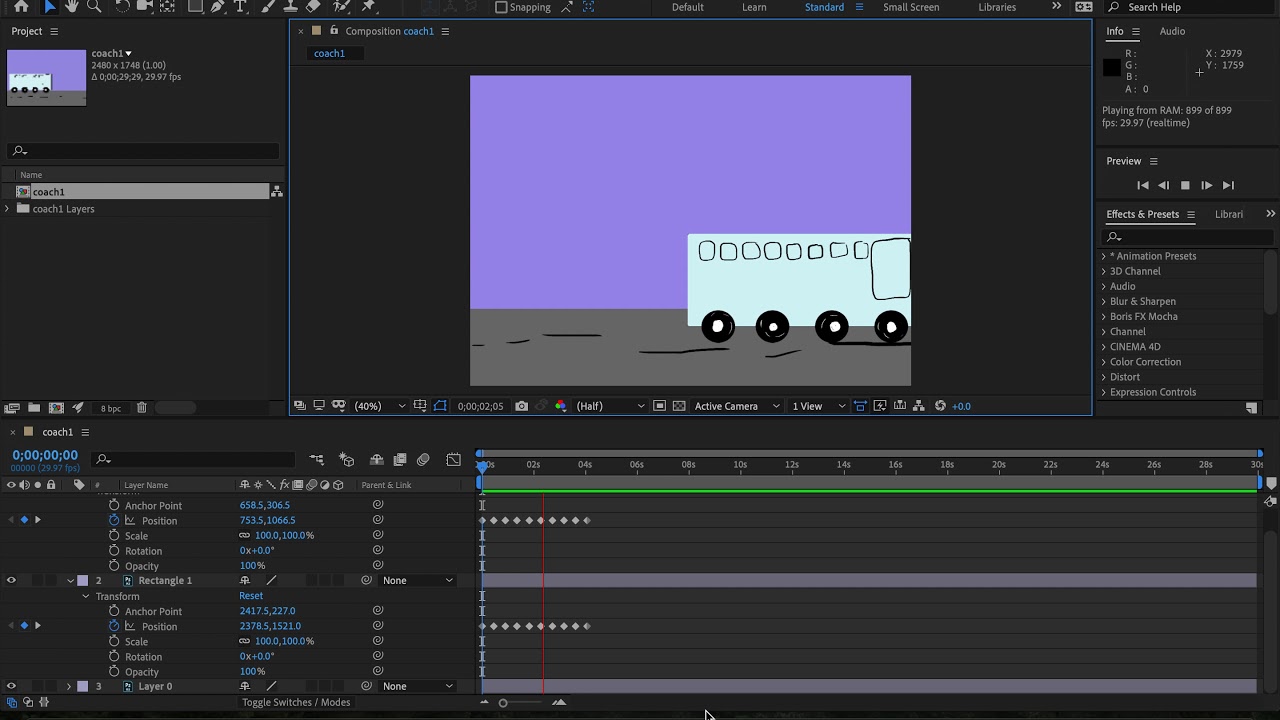 LEARNING AFTER EFFECTS - SECOND ATTEMPT - YouTube