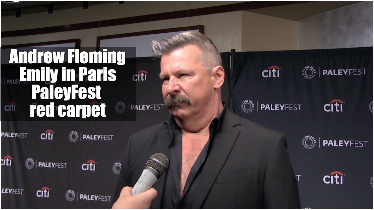 Andrew Fleming Interview for Emily in Paris at PaleyFest - YouTube