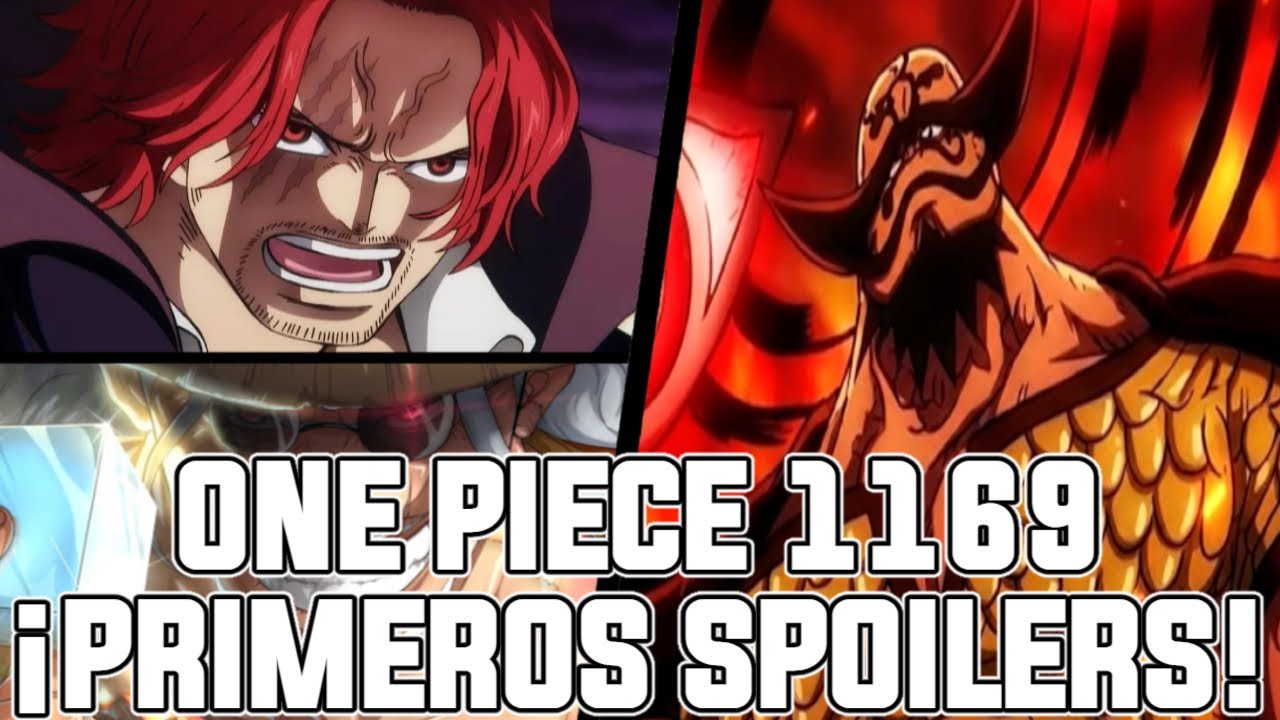ONE PIECE CAPITULO 1169 (PRIMEROS SPOILERS) | SHANKS Y SCOPPER GABAN VS ...
