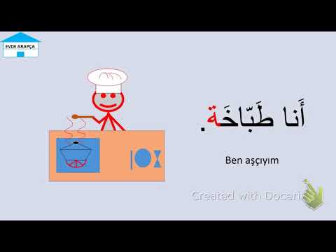 ARAPÇA MESLEK KONUSU ما مهنتك