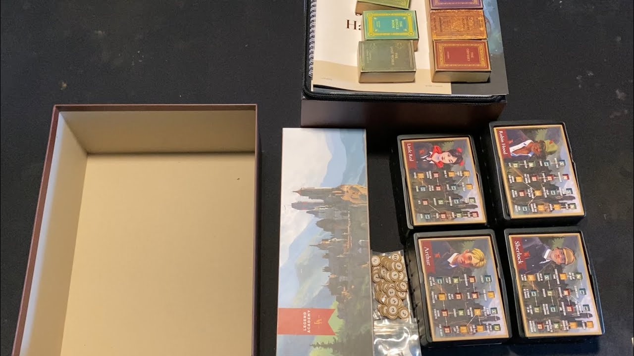 Character Deck Tuck Boxes | Legend Academy