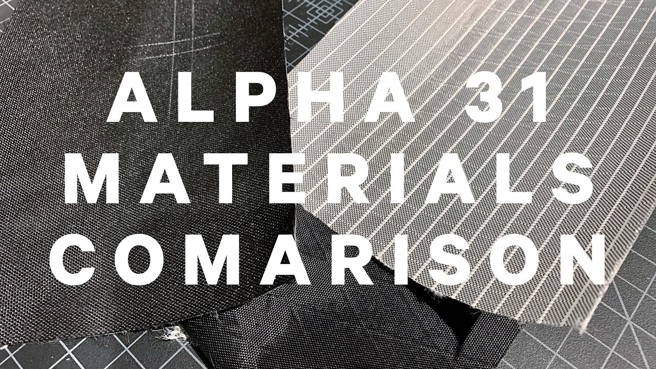 ALPHA 31 Material Comparison - YouTube