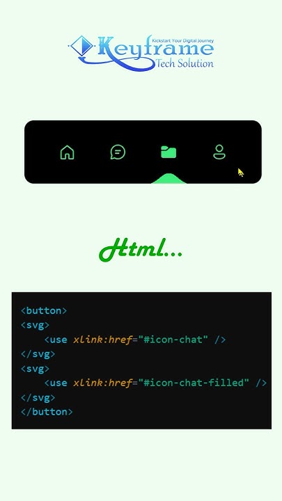 Animated Tab Bar using Html CSS & JavaScript | #html #css #coding - YouTube