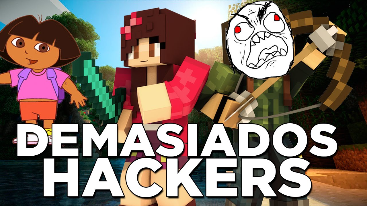 DORA LA EXPLORADORA | TODOS CON HACKS | Minecraft | Rovi23 - YouTube