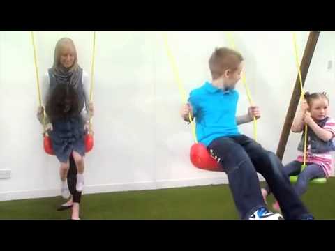 Little Tikes Oslo Wood Swing Set (3 in 1) - YouTube