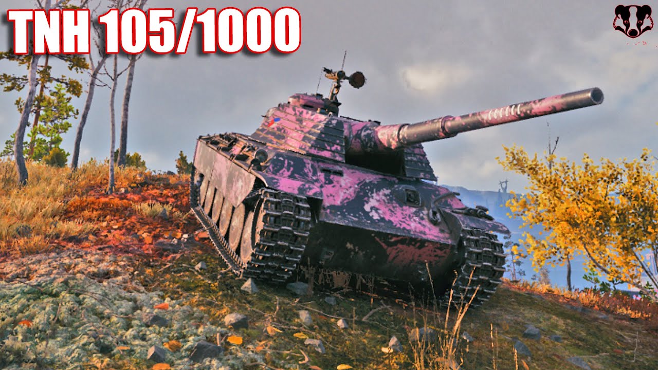 TNH 105/1000: 94%+ Gameplay - Mastering the Czechoslovakian Heavy Tank ...