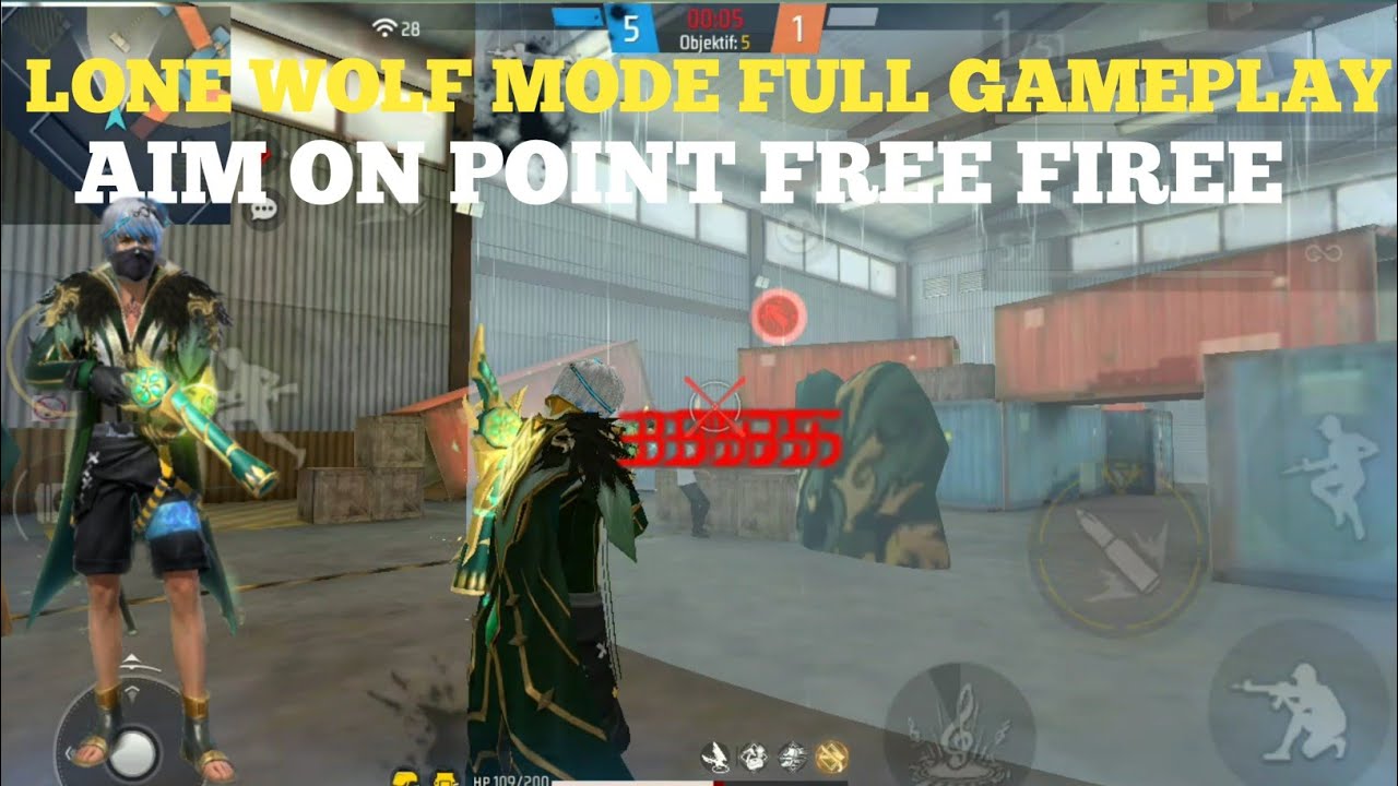 LONE WOLF MODE FULL GAMEPLAY AIM ON POINT - YouTube