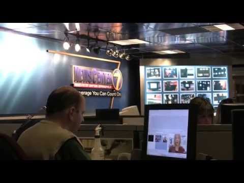 Curtis Elliott Designs WHIO Dayton newsroom redesign - YouTube