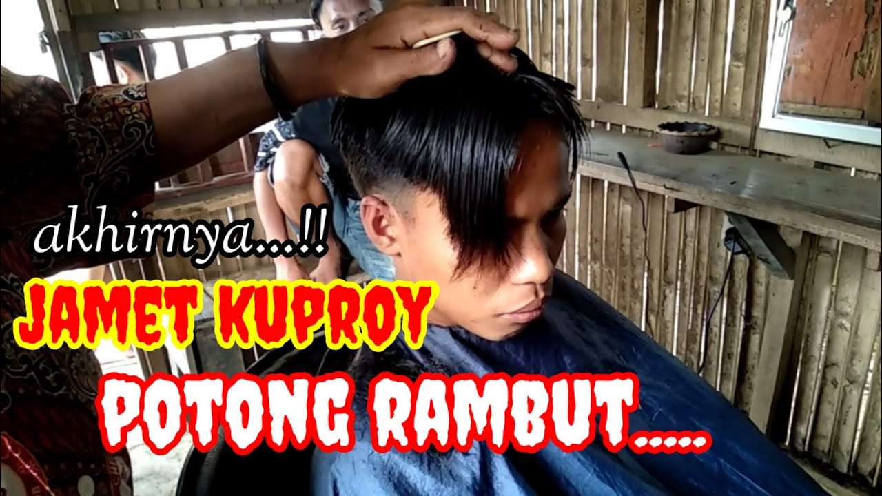 JAMET KUPROY POTONG RAMBUT//FULL SISIR TANPA ALAS CLIPPER - YouTube
