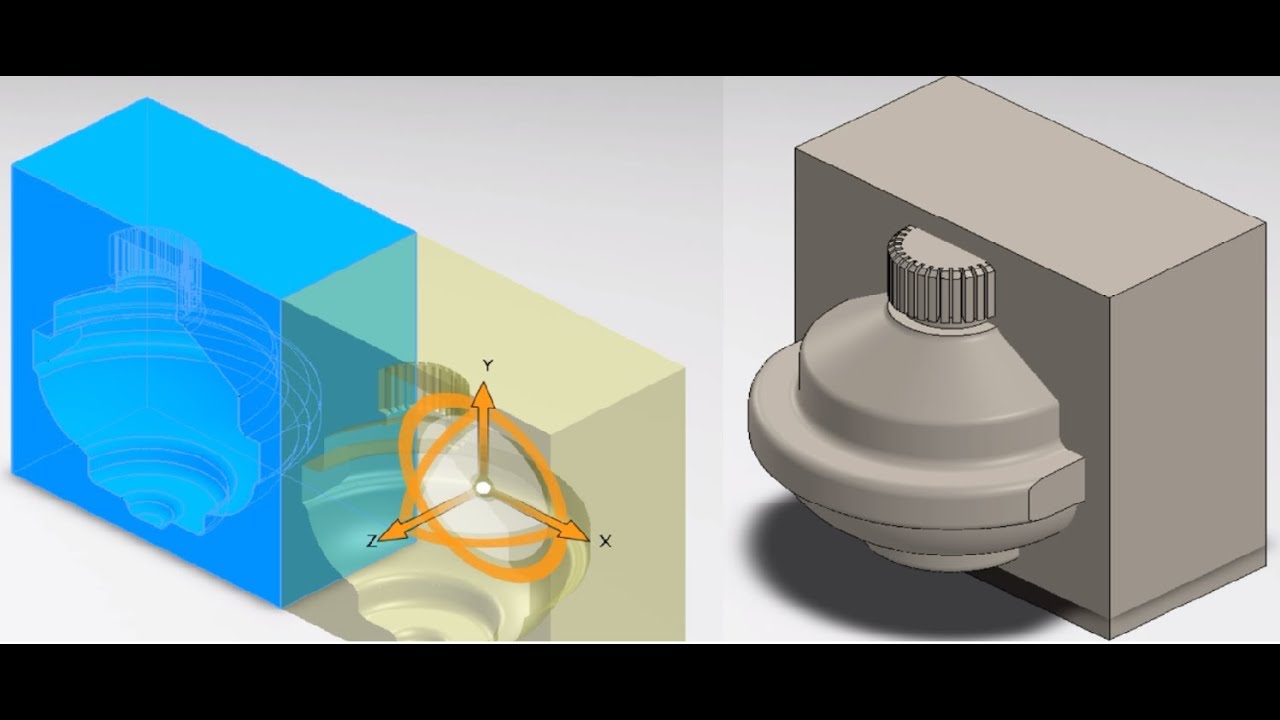 SOLIDWORKS 2020 / ÖRNEK PARÇA / COMBİNE İLE KALIP YAPMA(solidworks 2020 ...