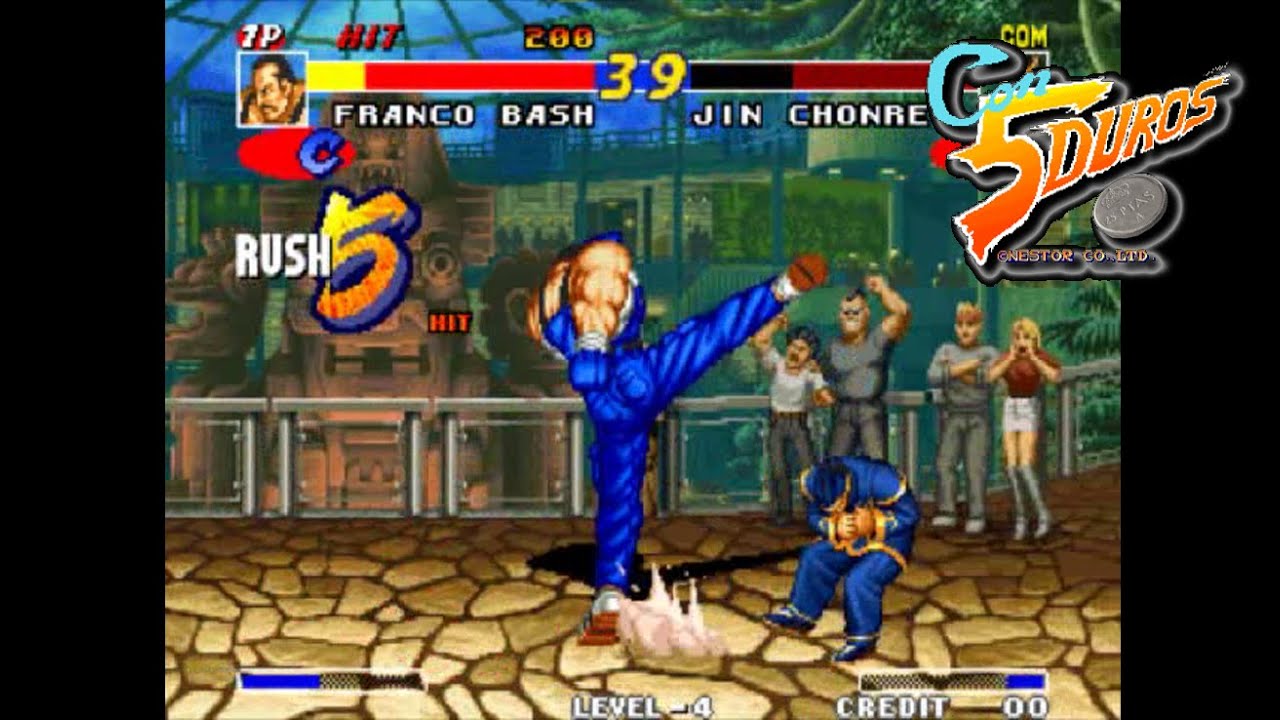 REAL BOUT FATAL FURY (FRANCO BASH) - "CON 5 DUROS-1cc" EPISODIO 115 ...