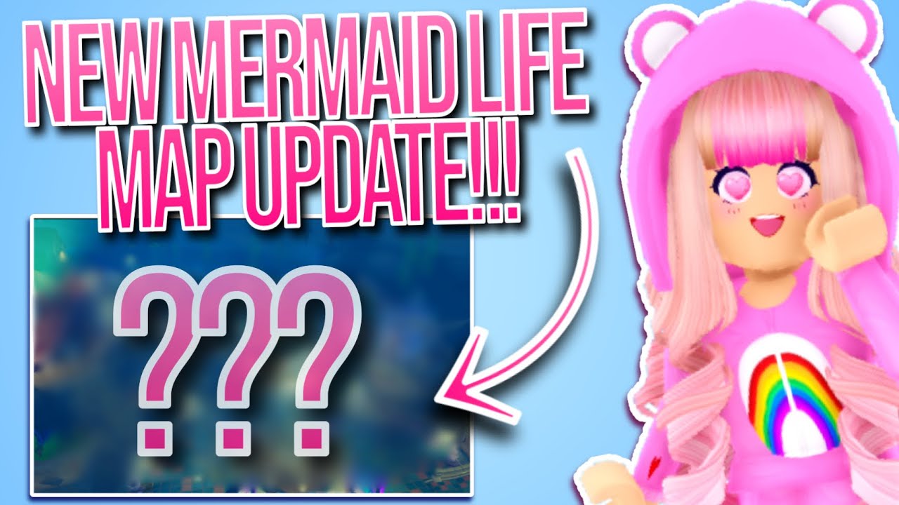 REACTING TO THE NEW MERMAID LIFE MAP UPDATE! ROBLOX Mermaid Life - YouTube