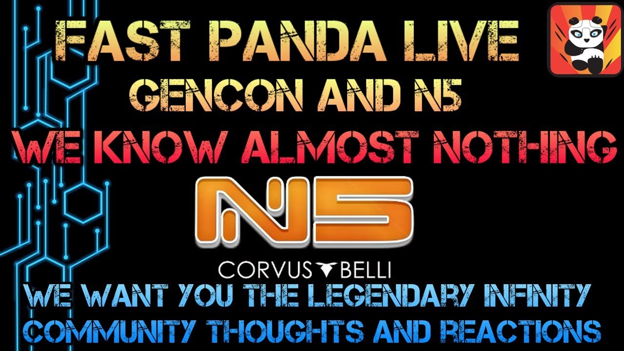Fast Panda Gaming Live - Gencon Seminar & N5 - YouTube