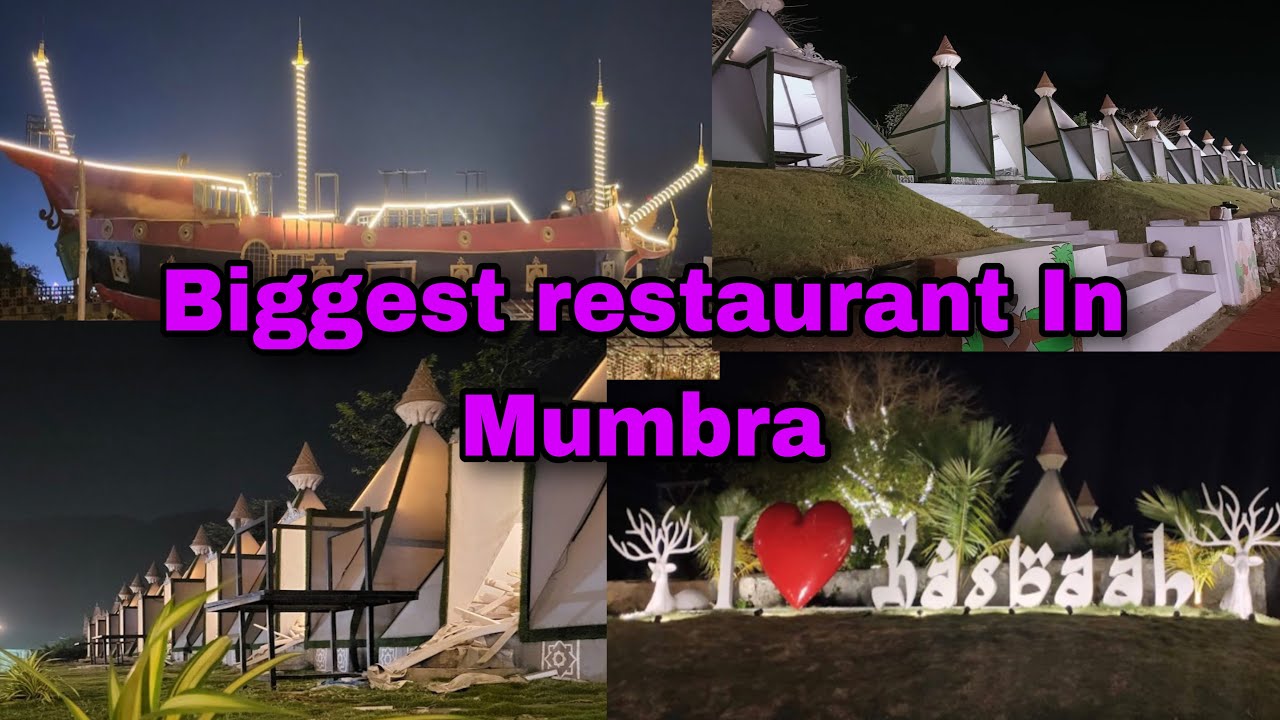 Huge Spacious Restaurant In Mumbra | Kasbaah | Bypass Road - YouTube