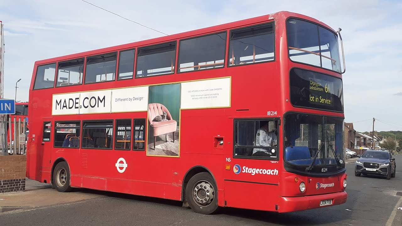 (Bromley-100 Years) - SLN - ALX400 - 18214 - LX04FXB - on Route 61 ...