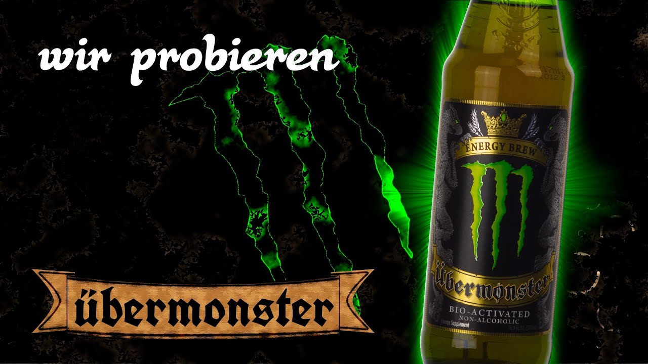 Wir Probieren #76 Übermonster Energy Brew - YouTube
