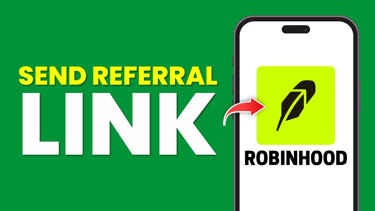 How To Send Robinhood Referral Link (Full Guide) - YouTube