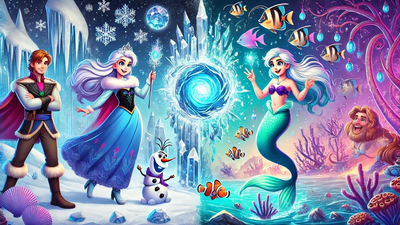 Frozen & The Little Mermaid: Disney's Secret Underworld - YouTube