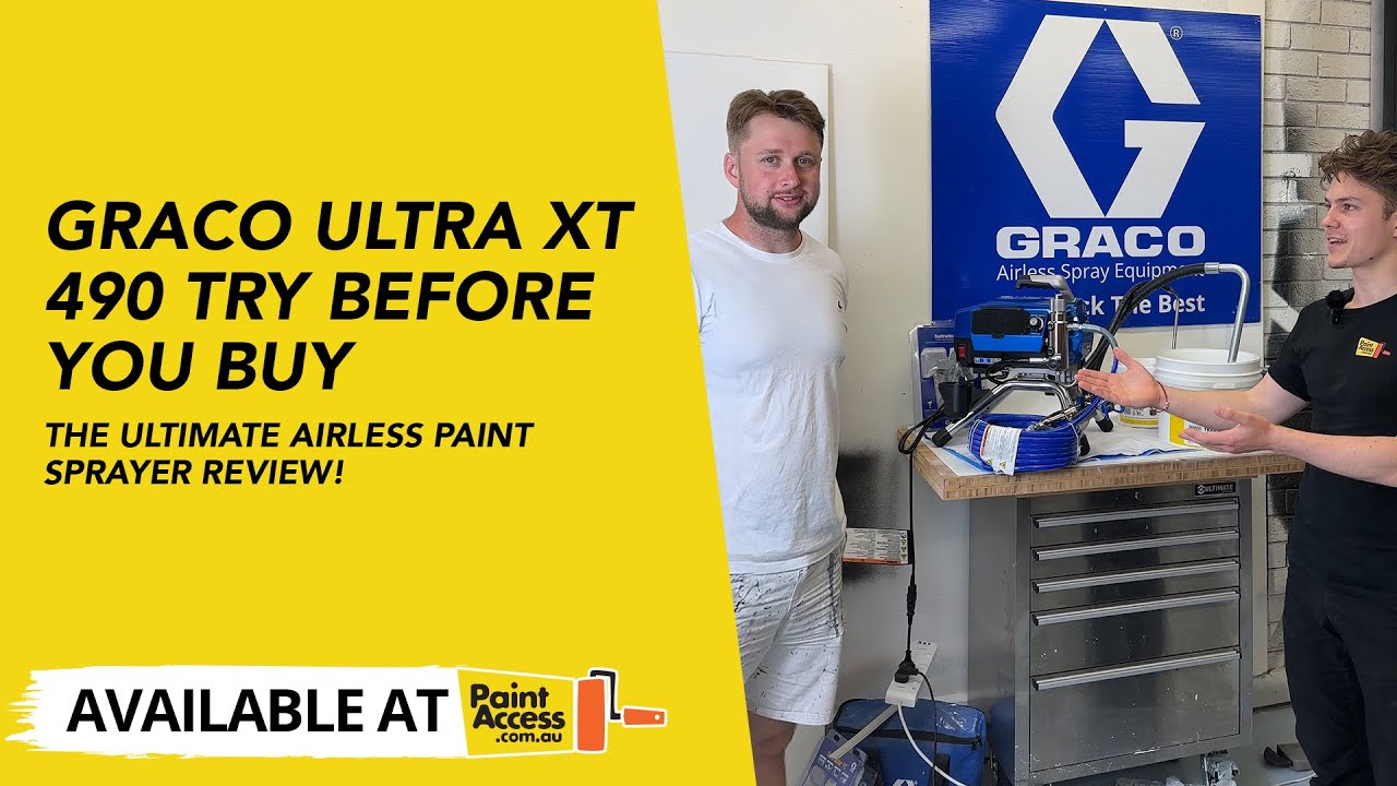 Graco Ultra XT 490 Try Before You Buy – The Ultimate Airless Paint ...