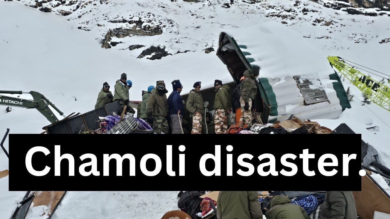 Chamoli disaster. Uttarakhand Avalanch - YouTube