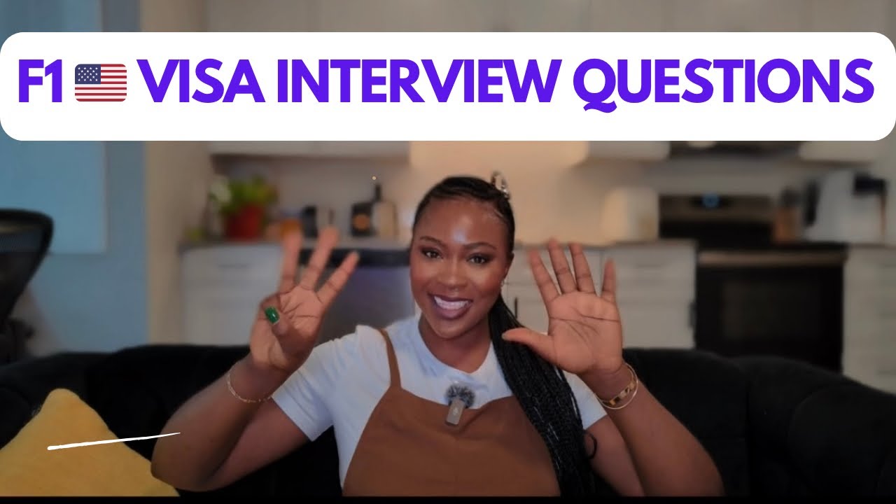 8 Most Common F1 🇺🇸 Visa Interview Questions and How to Answer 2025 ...