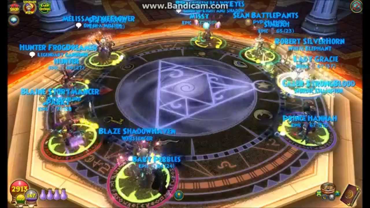 Wizard101 - 4v4 (Practice) - YouTube