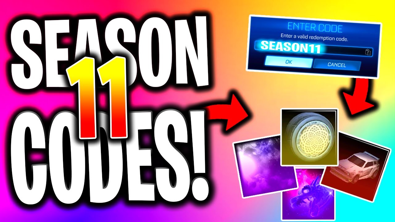 *NEW* SEASON 11 Redeem Codes! In Rocket League - YouTube