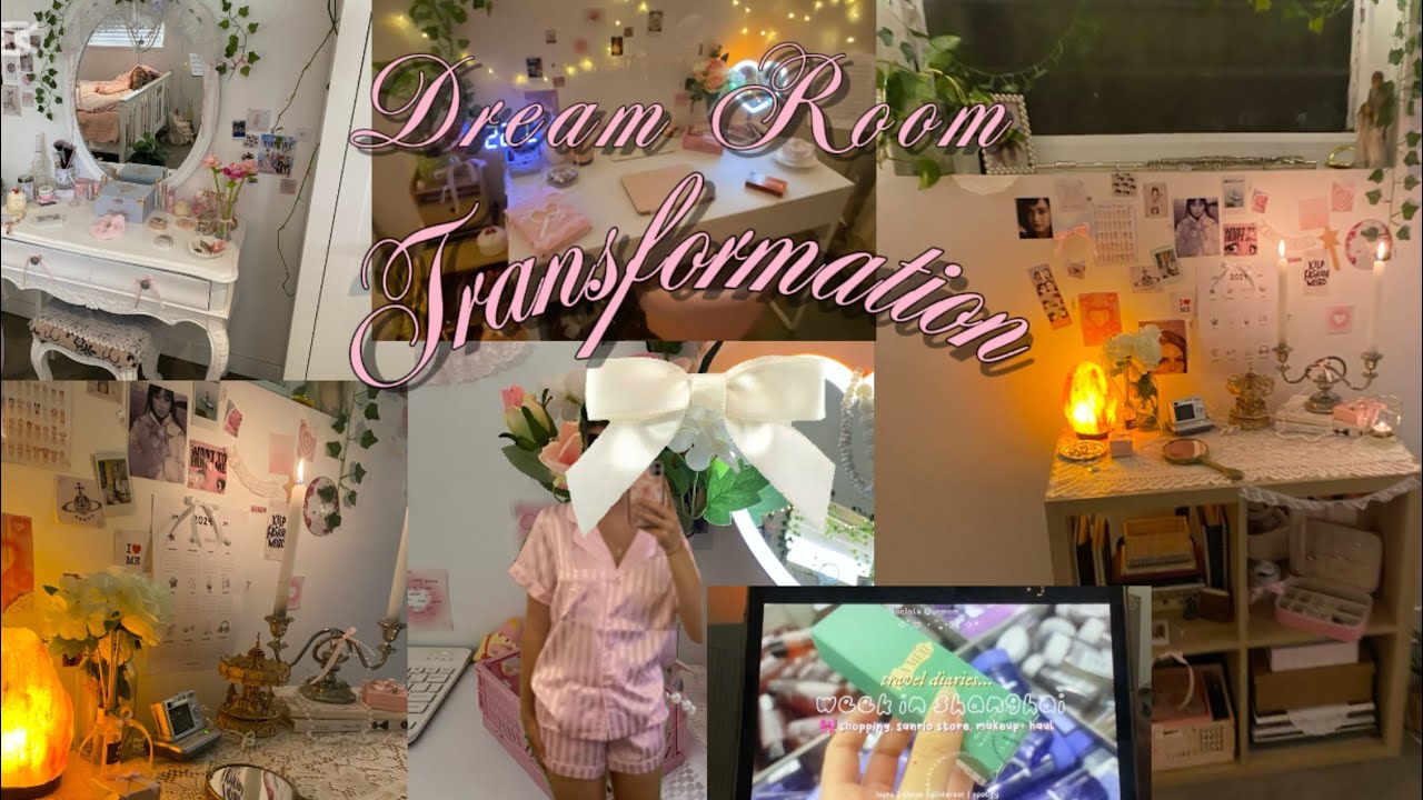 🩰 Dream Room Transformation 🦢🎀 - YouTube