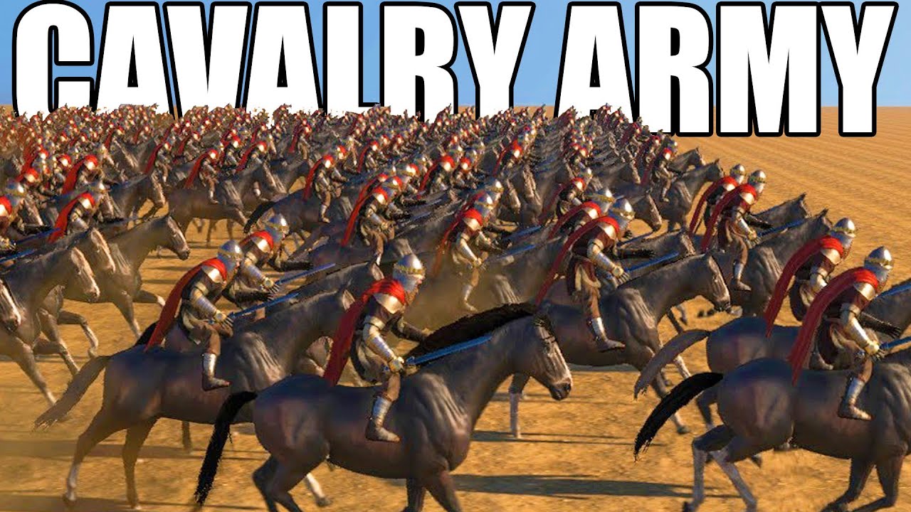 Raising a Massive CAVALRY ARMY in a NEW WAR! - YouTube