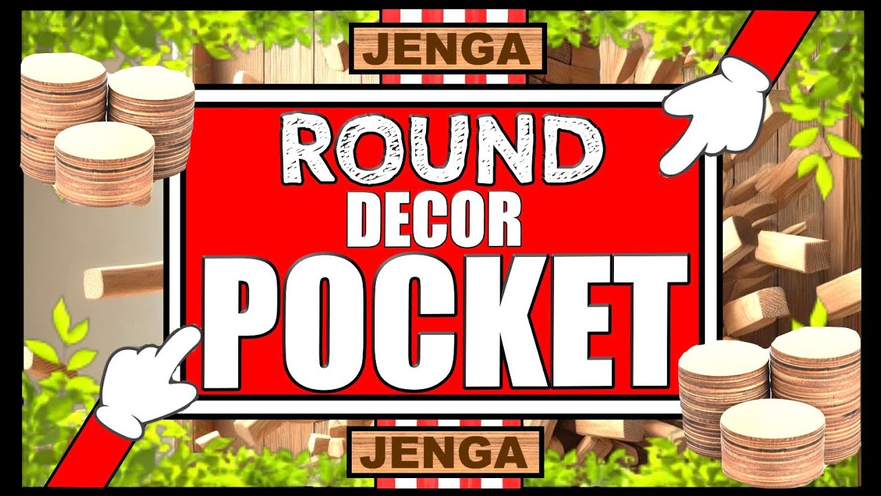 🟢 UNIQUE TUMBLING TOWER BLOCKS ROUND POCKET CRAFT🟢EASY AFFORDABLE ...
