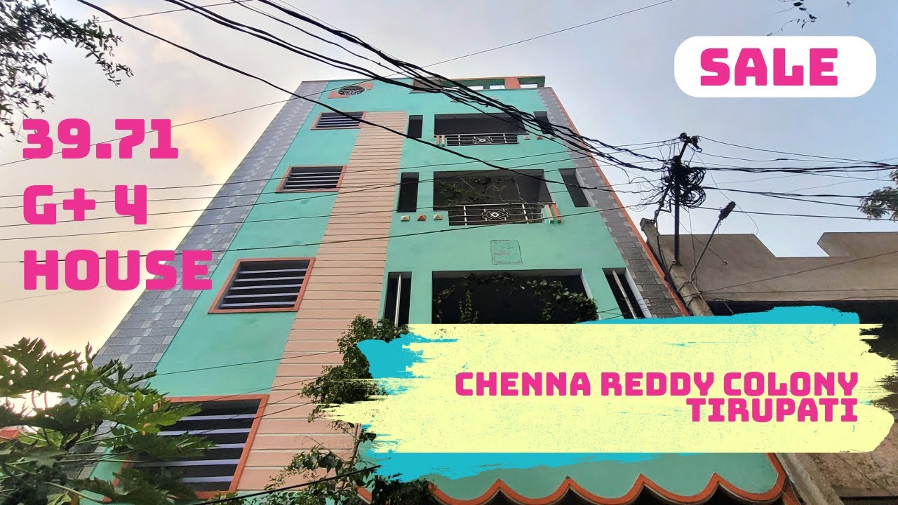 East Facing 39.71 Anks G + 3 + Pent House Building for Sale in Marri ...