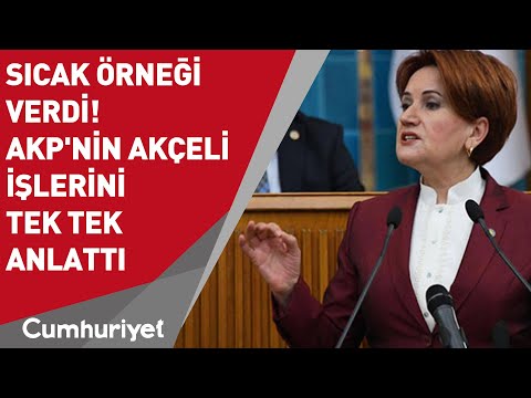 Meral Akşener, Erdoğan'ı taklit etti, salon kahkahaya boğuldu.