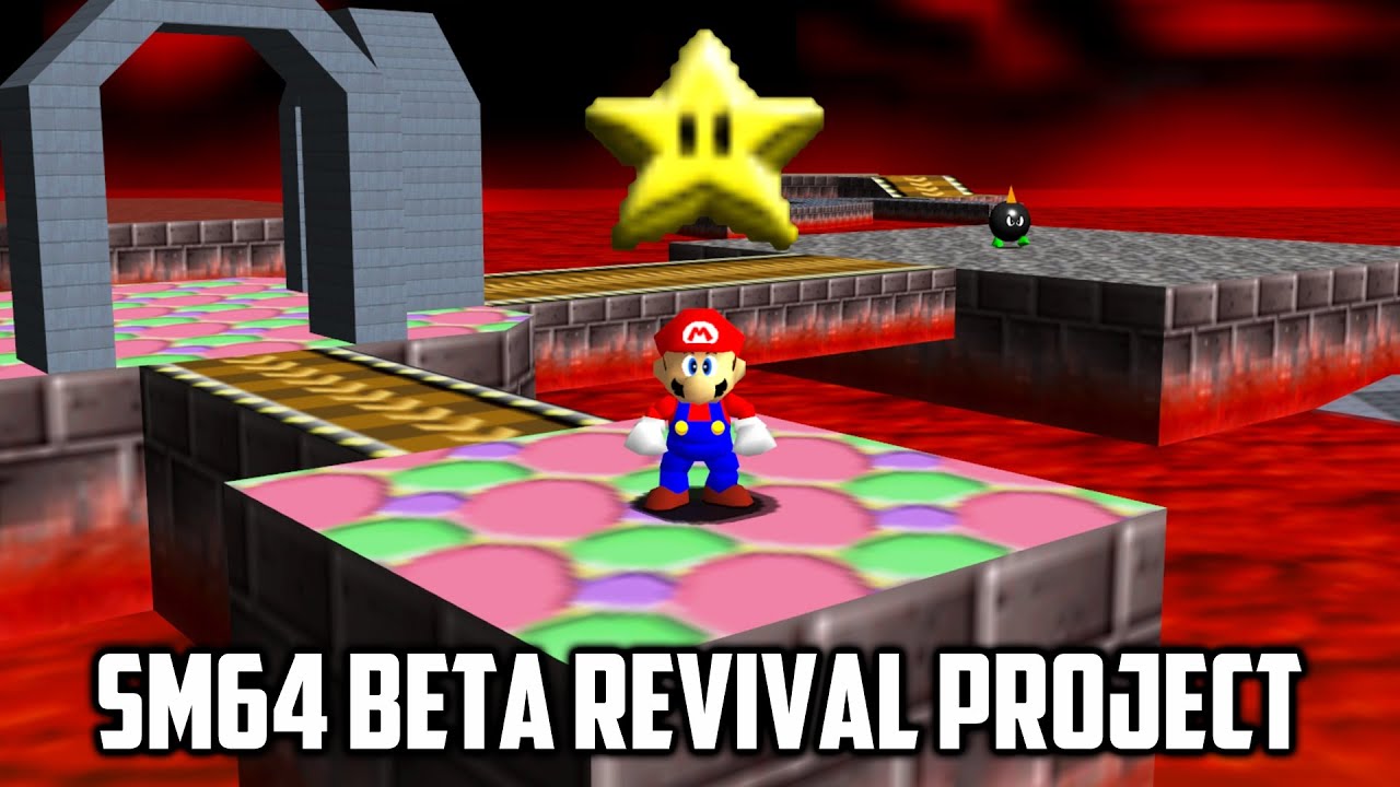 ⭐ Super Mario 64 - SM64 Beta Revival Project #1 - YouTube