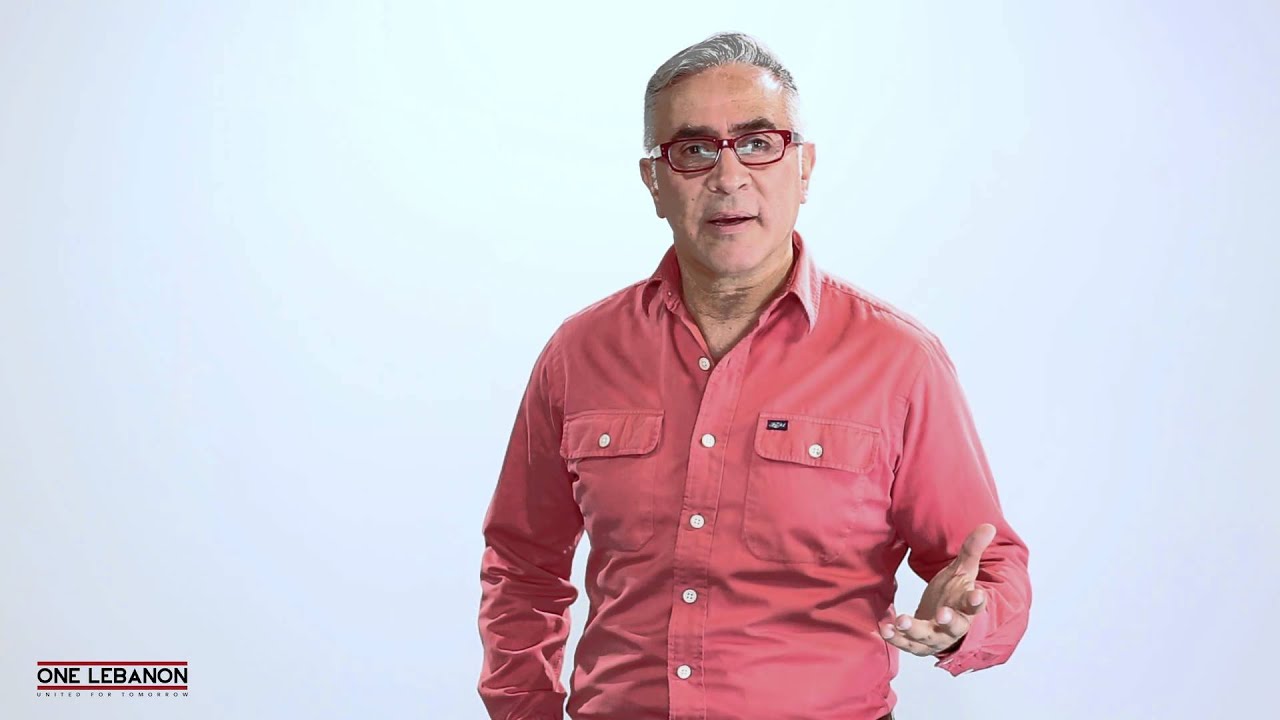 Michel Abou Sleiman supporting ONE LEBANON - YouTube